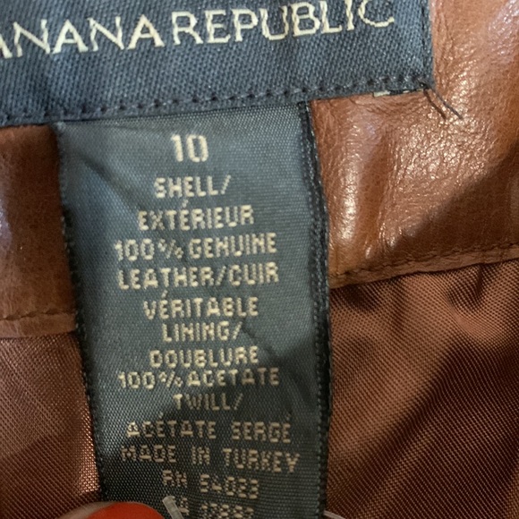 Banana Republic | Pants & Jumpsuits | Beautiful Leather Pants | Poshmark